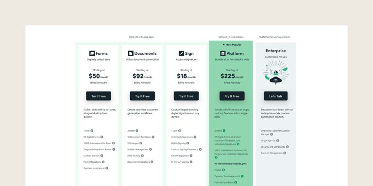 Formstack Review: Pricing, Features - PandaDoc