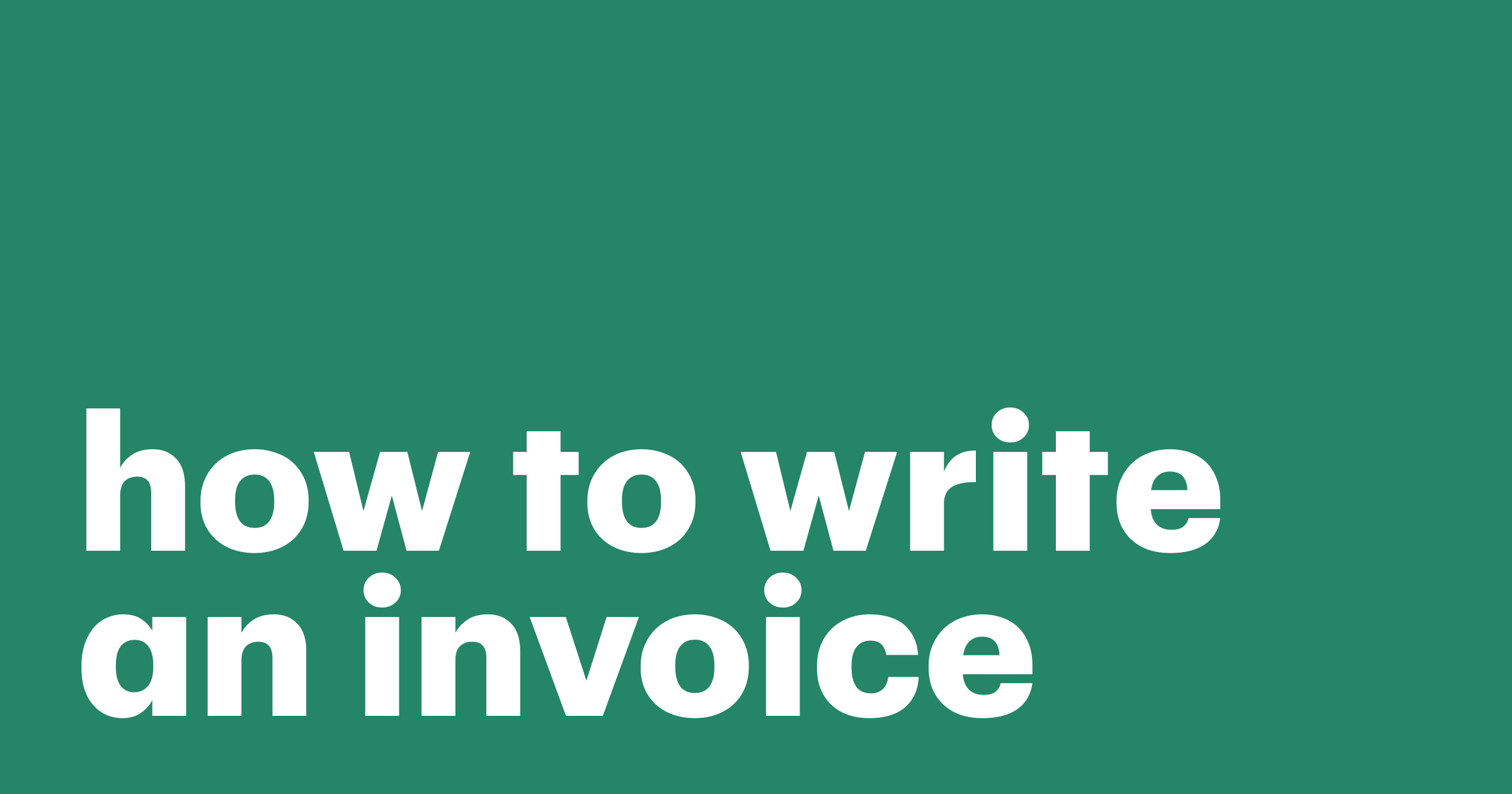 How to Write an Invoice for Payment: Guide from PandaDoc
