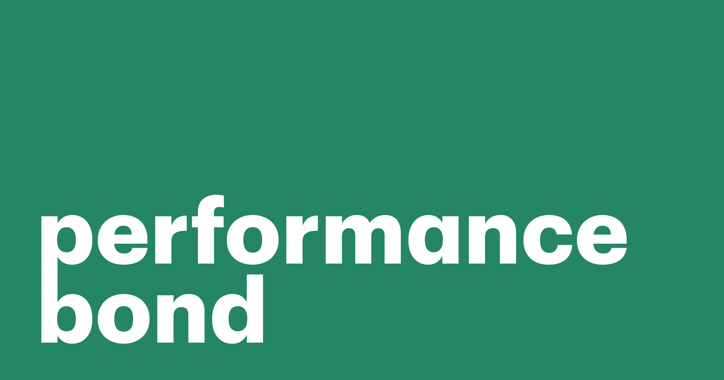 Performance Bonds - What Is It and How Does It Work - PandaDoc