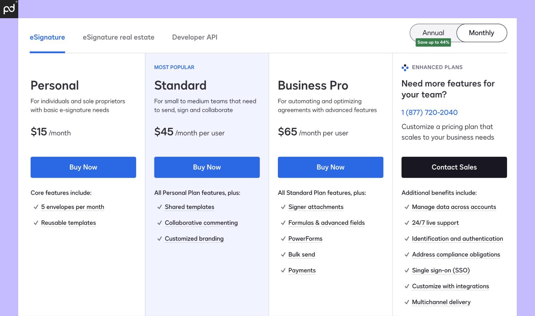 DocuSign vs RightSignature Comparison: Reviews, Pricing - PandaDoc