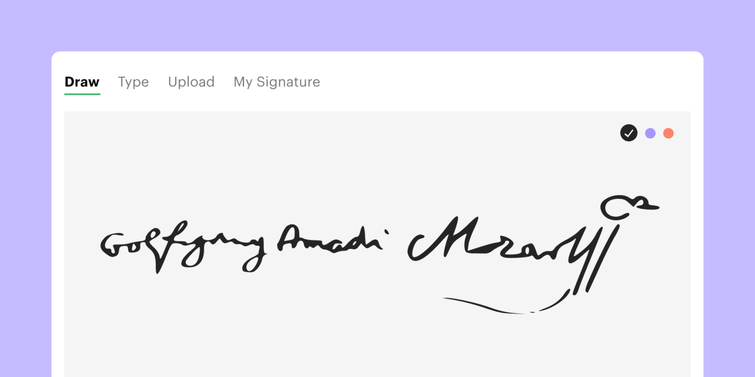 Different Signature Styles, Types of Signatures - PandaDoc