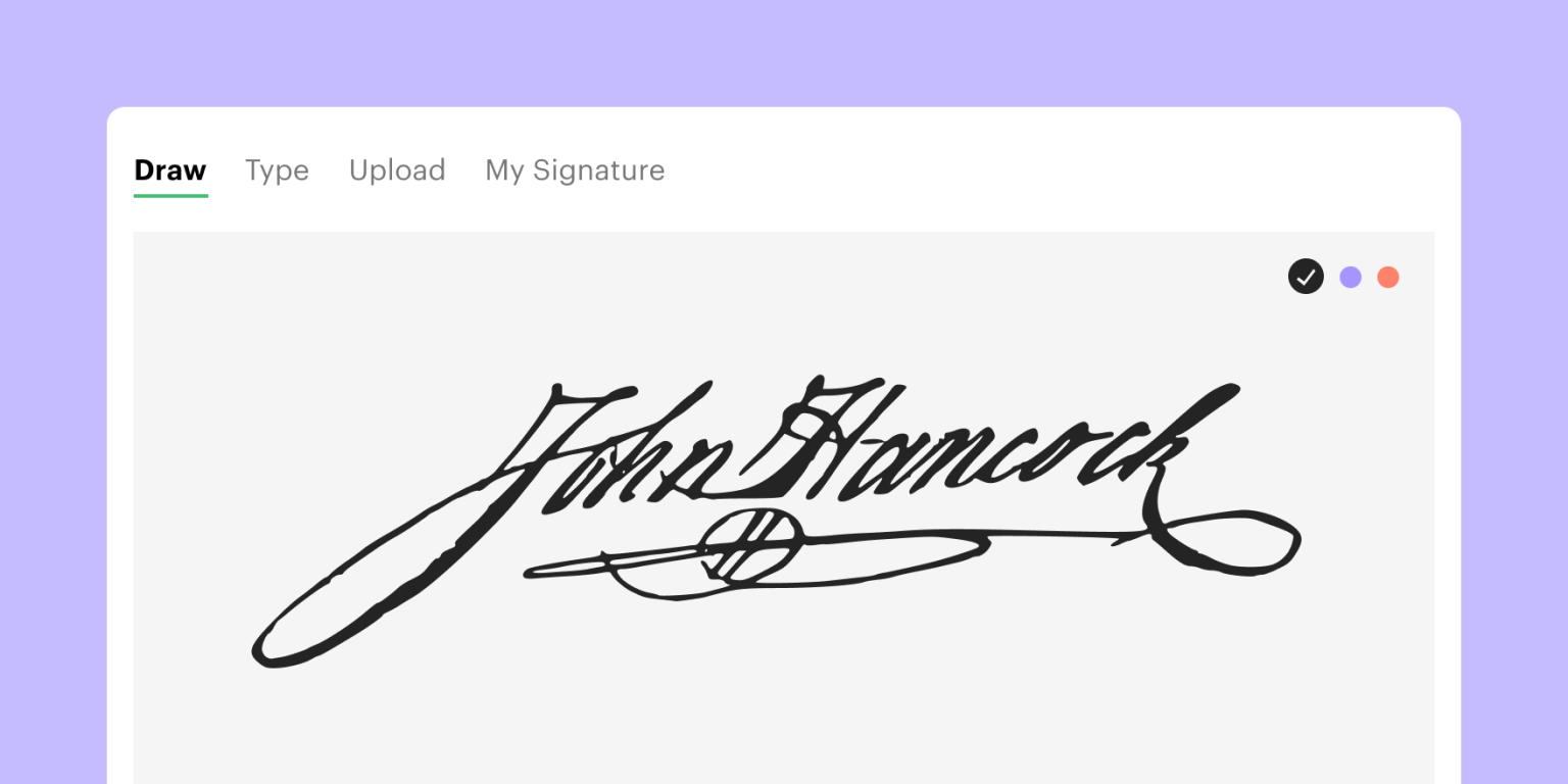Different Signature Styles, Types of Signatures - PandaDoc