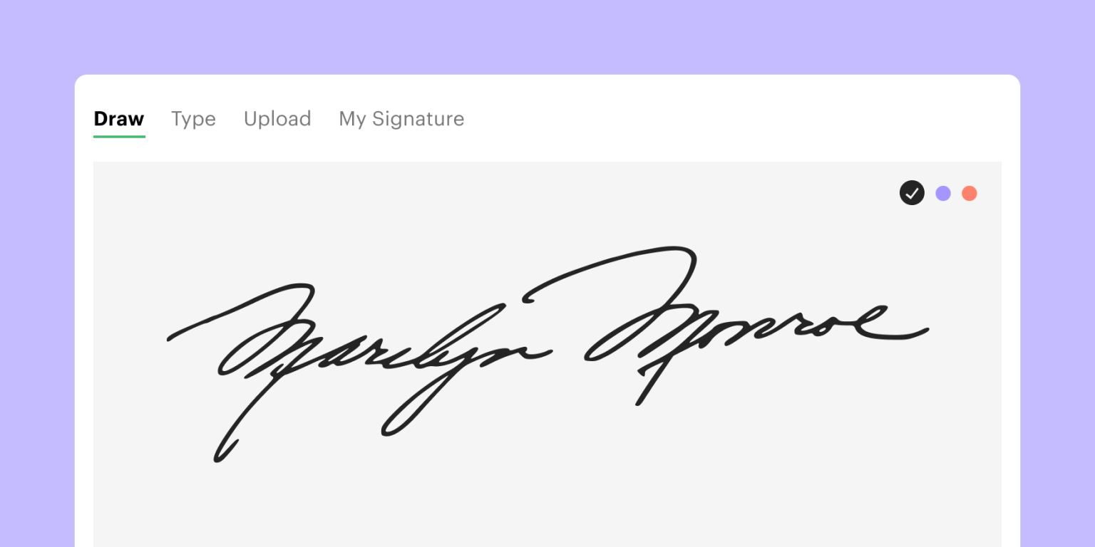 Different Signature Styles, Types of Signatures - PandaDoc