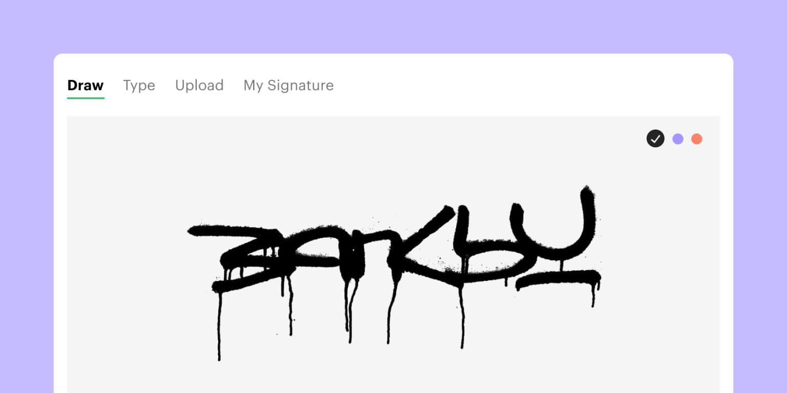 Different Signature Styles, Types of Signatures - PandaDoc