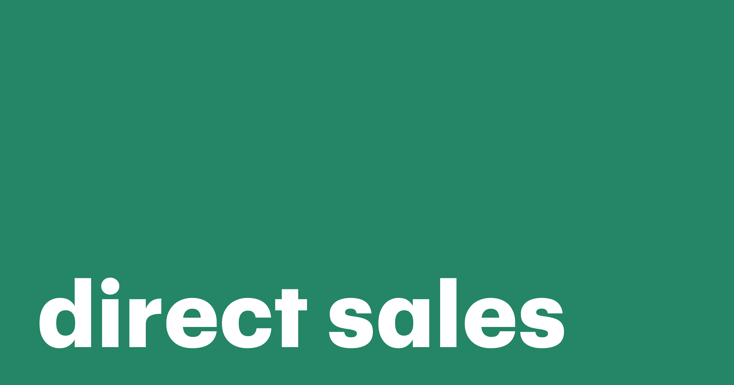 The Key to Success in Direct Sales