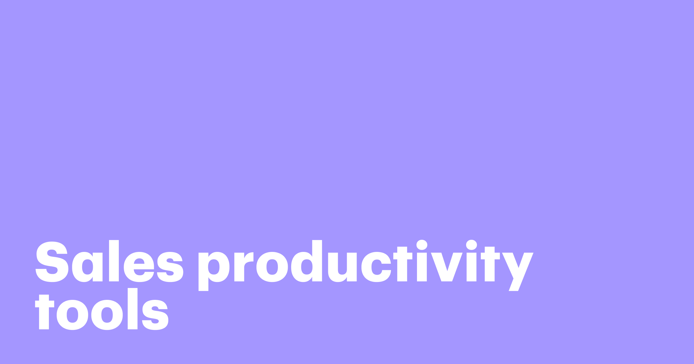 Sales productivity tools | PandaDoc