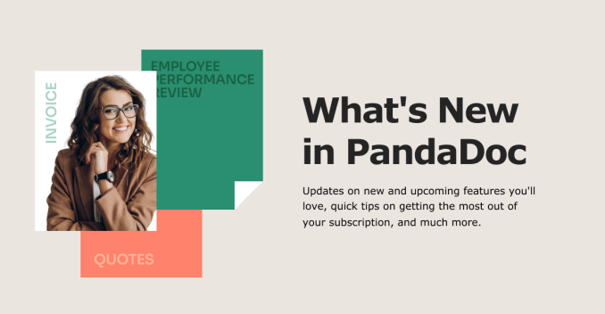 Announcement and News from PandaDoc
