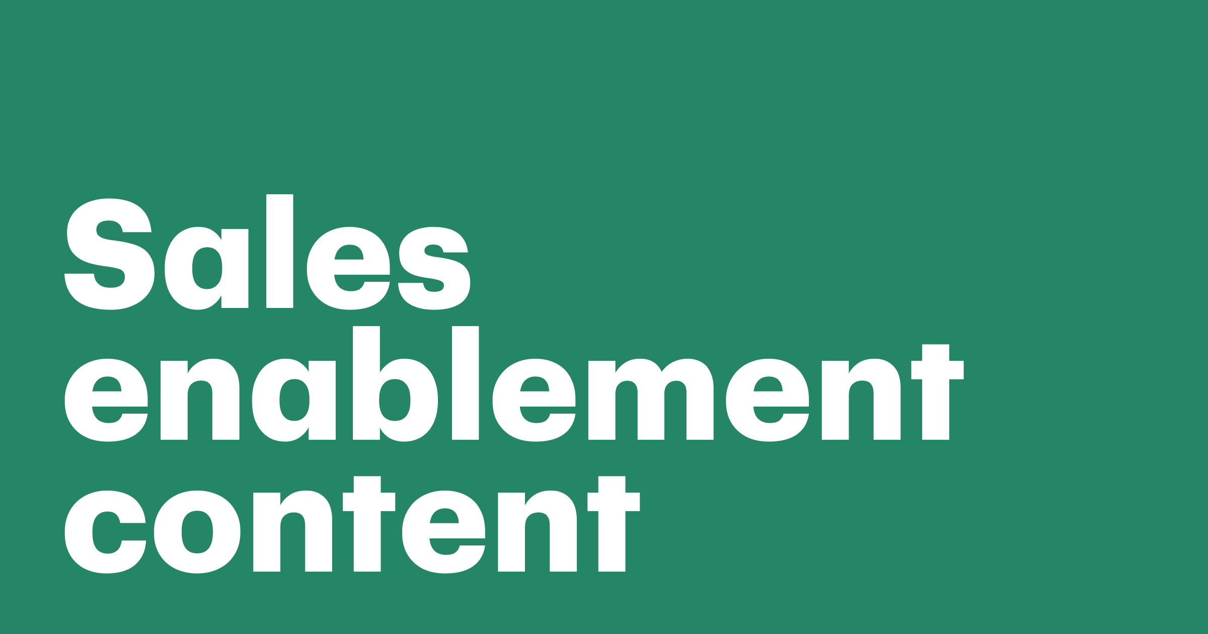 8 Types of sales enablement content | PandaDoc