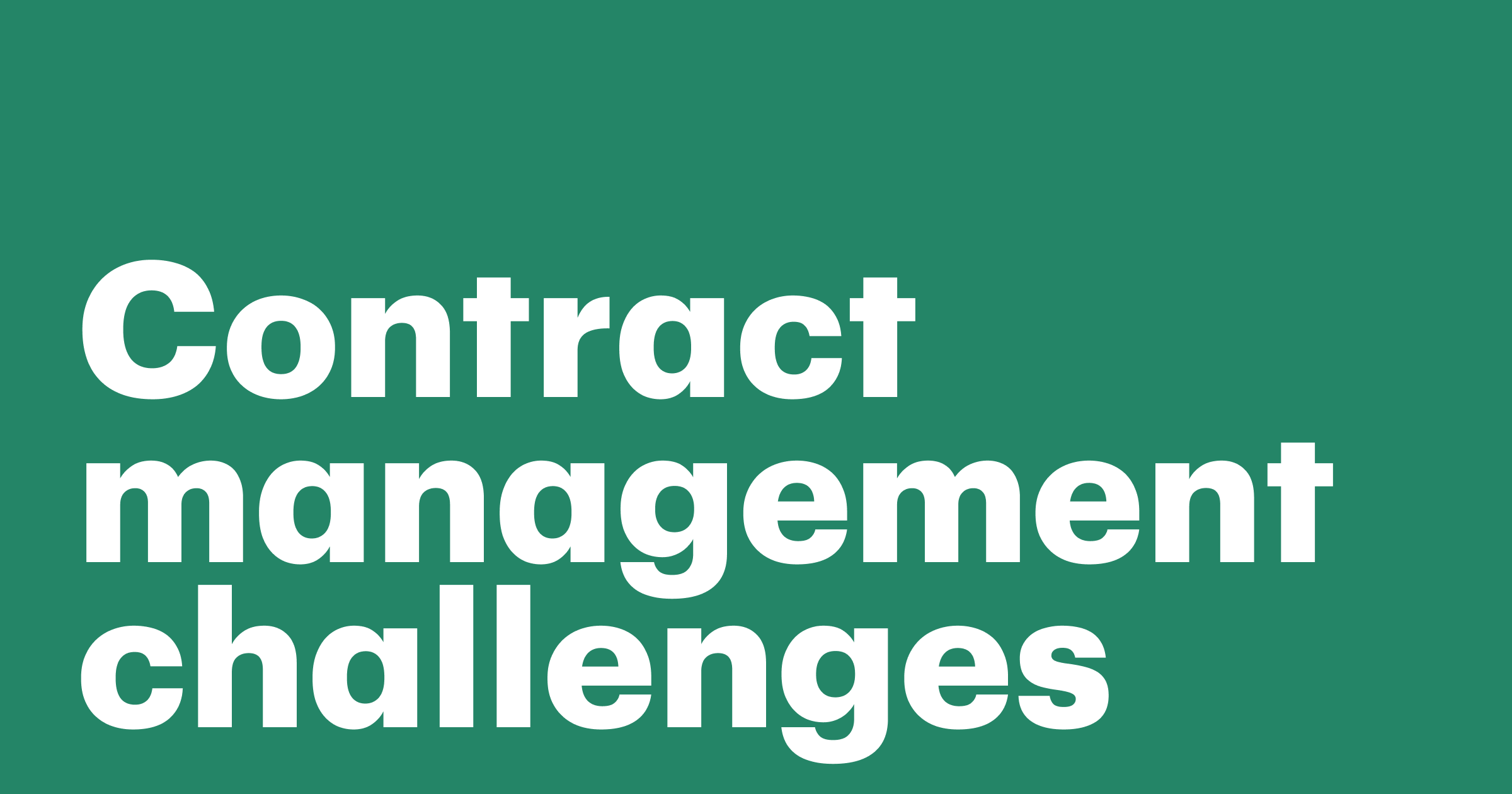 Contract management challenges and how to solve them | PandaDoc