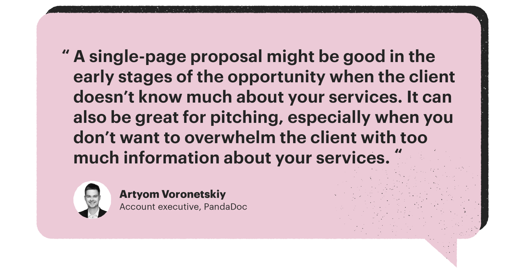 How To Write A One-Page Proposal - Tips, Tricks & Examples - PandaDoc