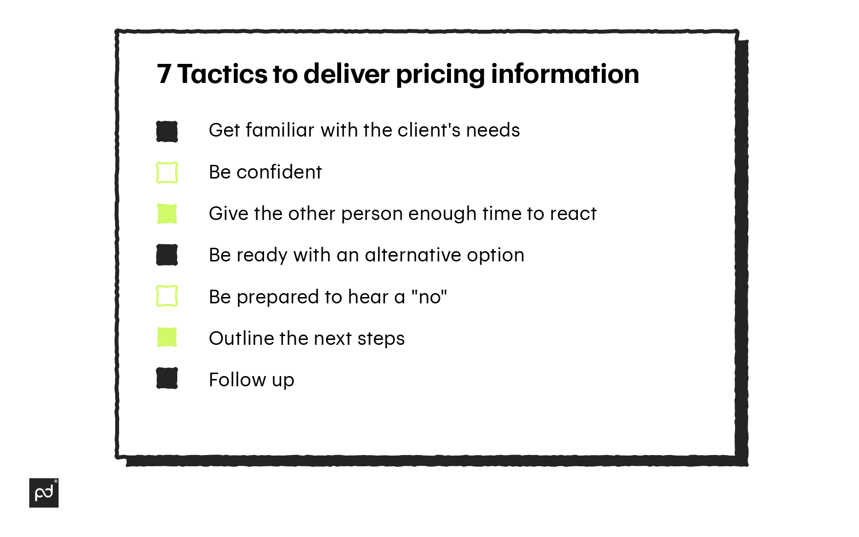 How to Present Pricing the Right Way