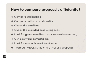 How to Compare Proposals: What are the Similarities, Scope of a ...