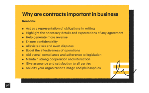 10 Main Reasons on Why Contracts are Important to Businesses