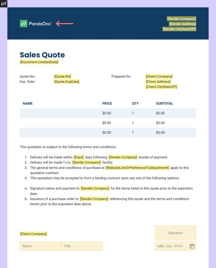 How to Write a Professional Business Quote, Writing a Quotation in 2023 ...