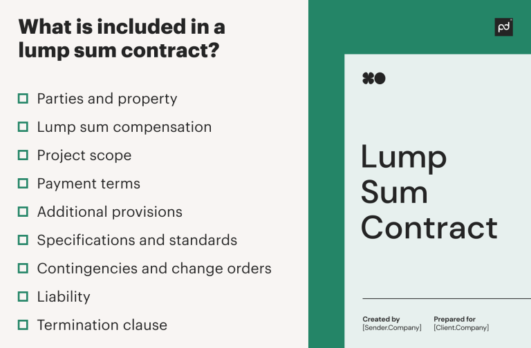 Lump Sum Contracts in Construction - PandaDoc