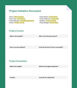 A Project Initiation Document (PID) Guide: How to Create Them