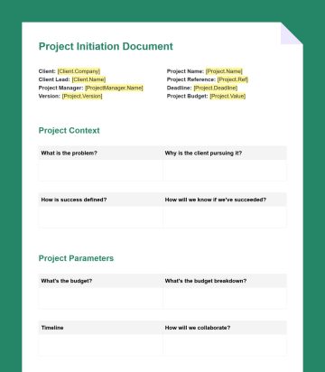 A Project Initiation Document (PID) Guide: How to Create Them