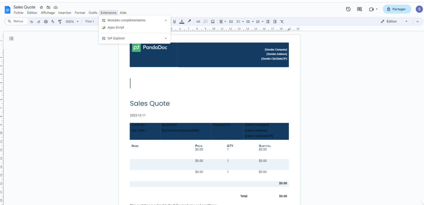 Comment ajouter une signature électronique sur Google Docs et Google Sheets