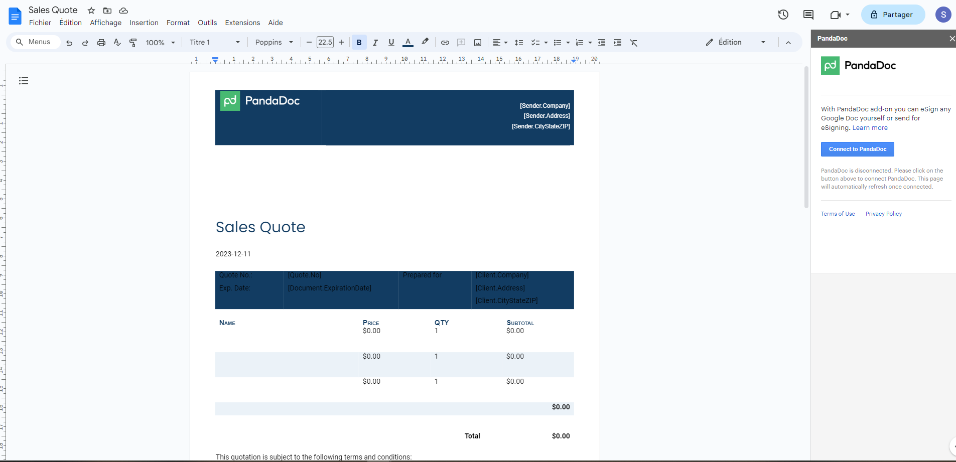 Comment ajouter une signature électronique sur Google Docs et Google Sheets