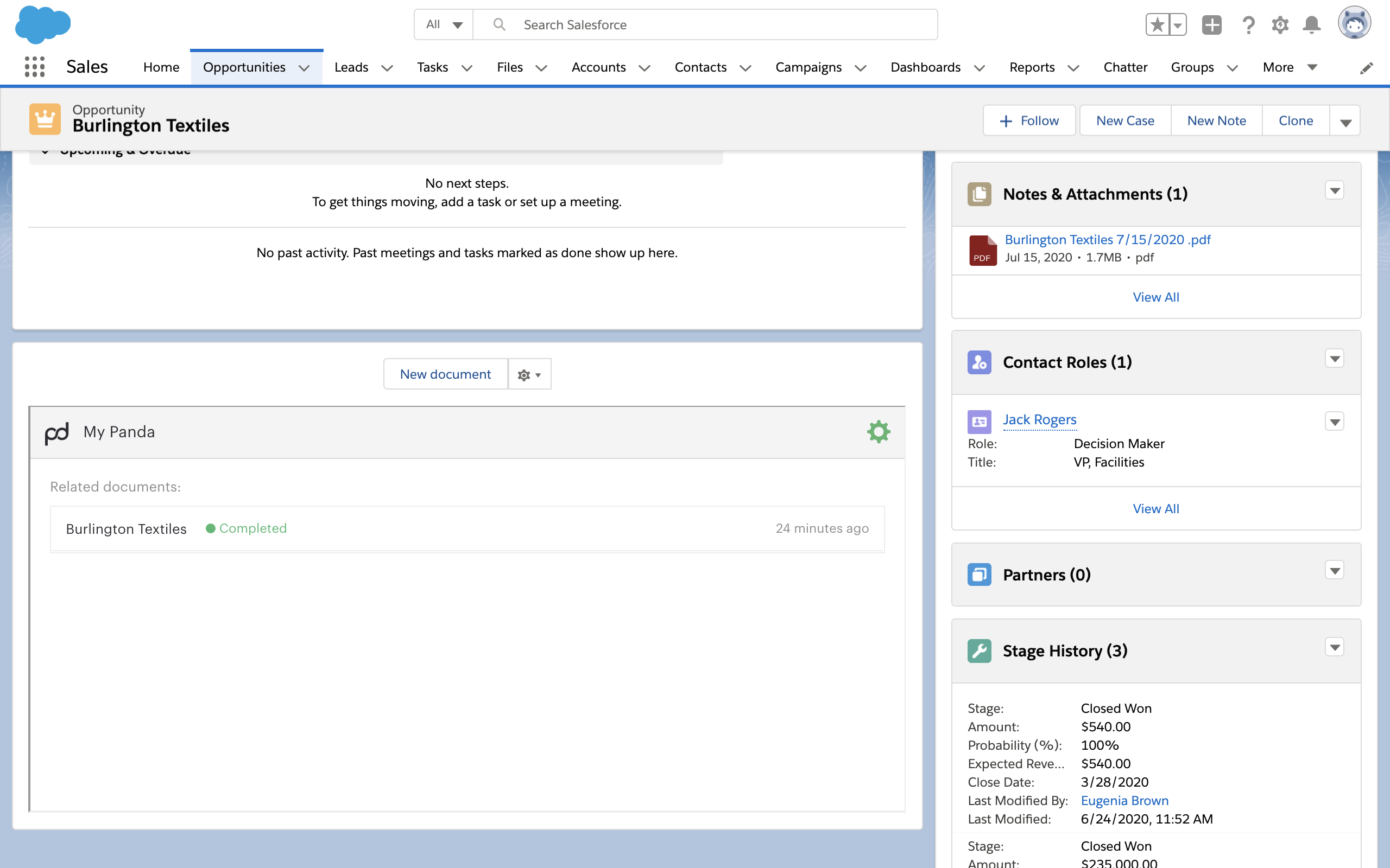 How to Create Salesforce Proposals and Quotes - PandaDoc
