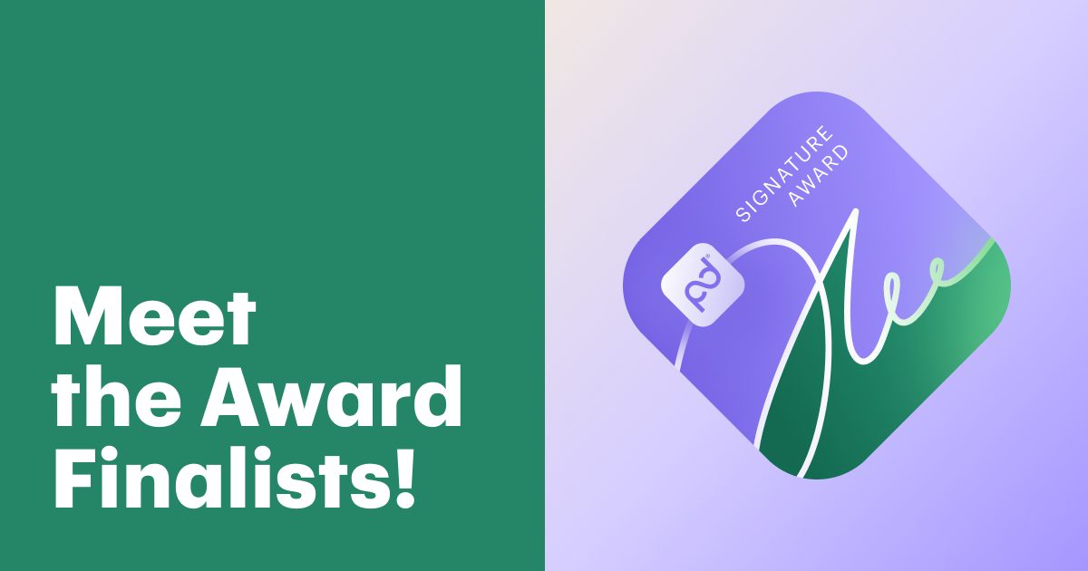 Meet the Finalists: The 2025 PandaDoc Signature Award Series