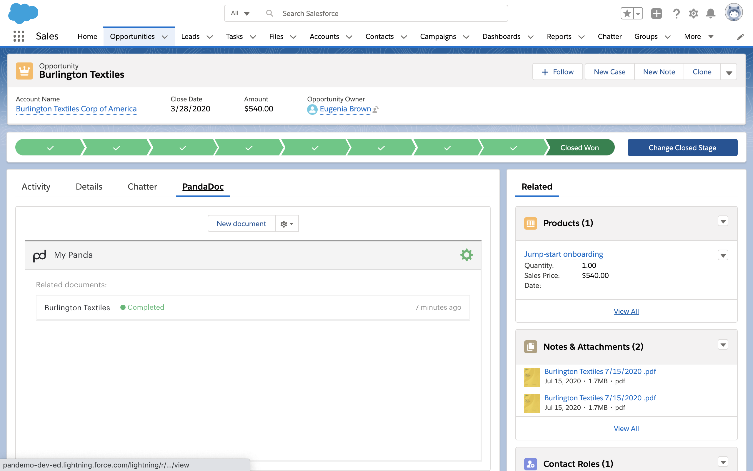 How To Create Salesforce Proposals And Quotes Pandadoc 4218