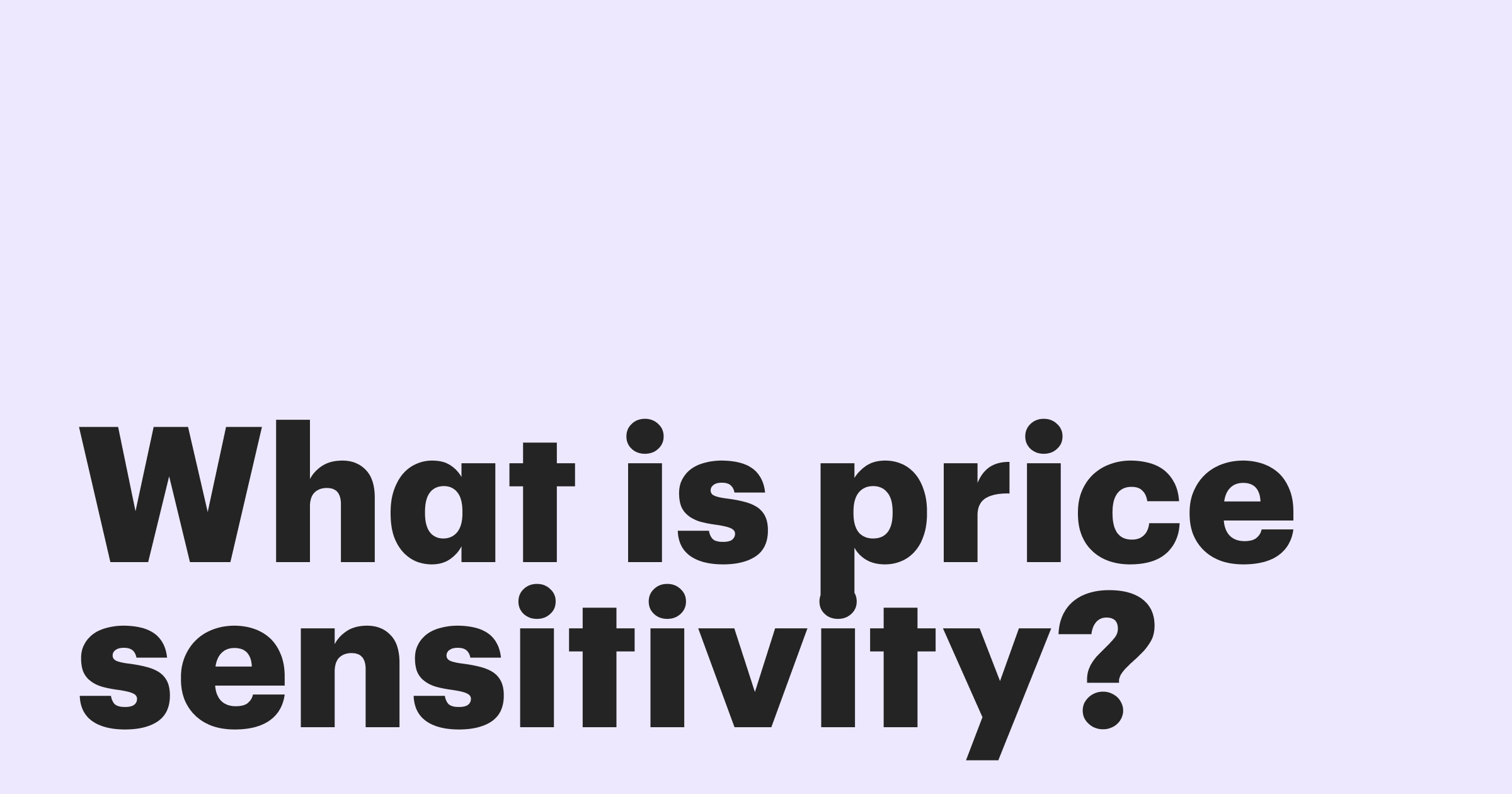 What is price sensitivity? | PandaDoc