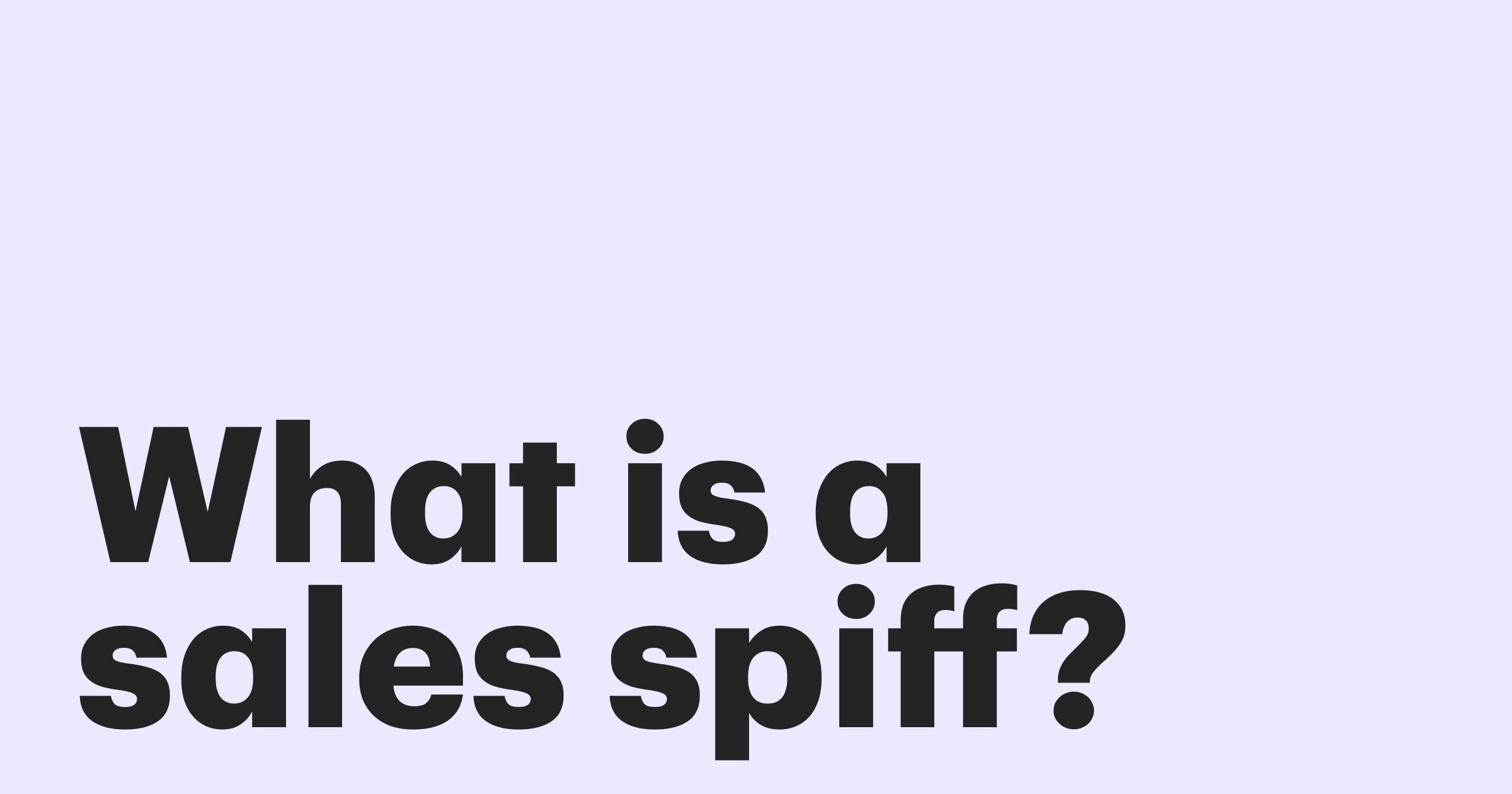 What is a Sales Spiff? | PandaDoc
