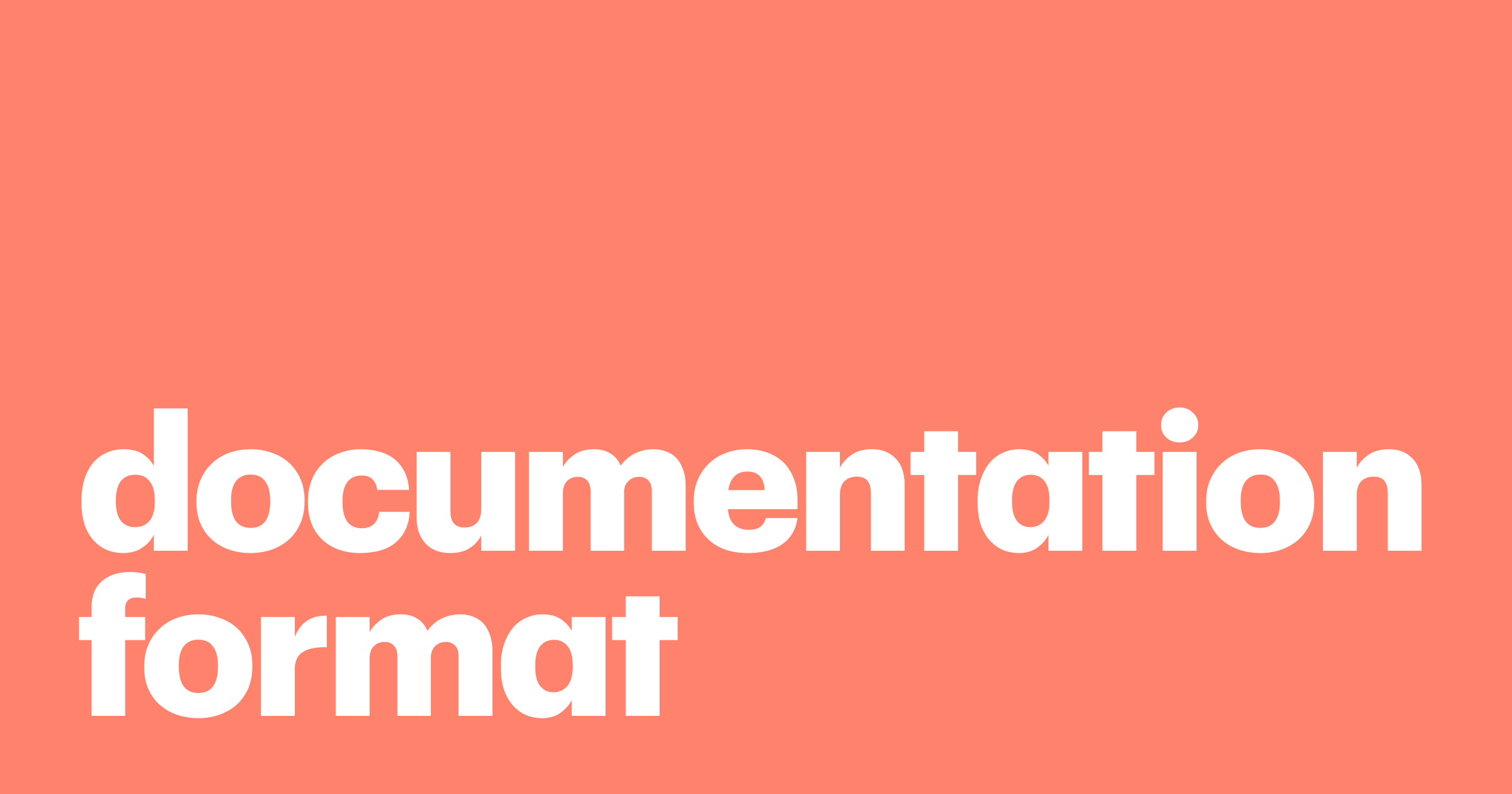Mastering Documentation Format, Documentation Formatting Examples ...