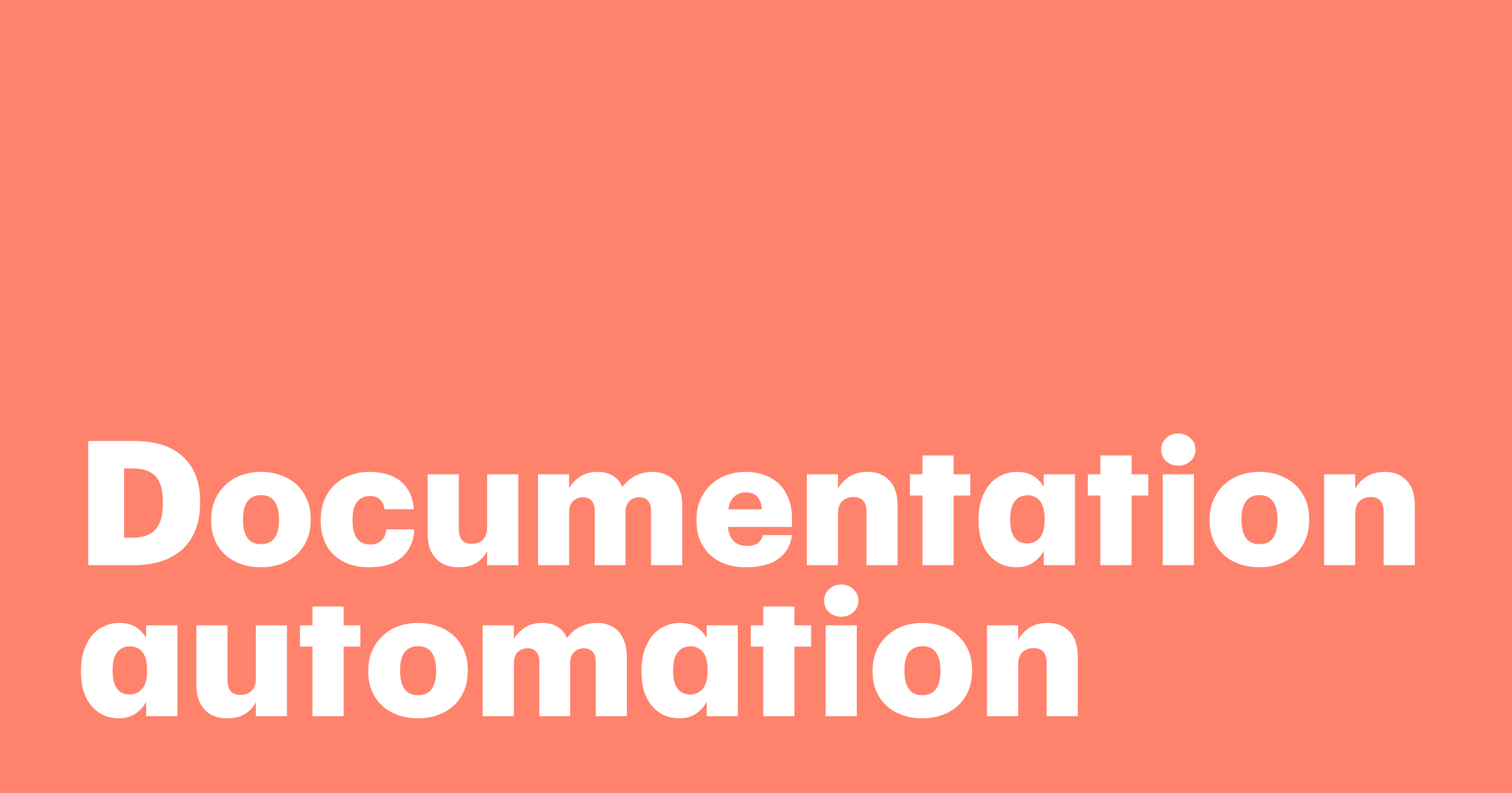 Documentation automation | PandaDoc