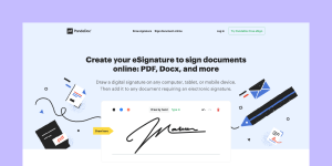 How to Create a Handwritten Signature Online with Free Handwriting ...