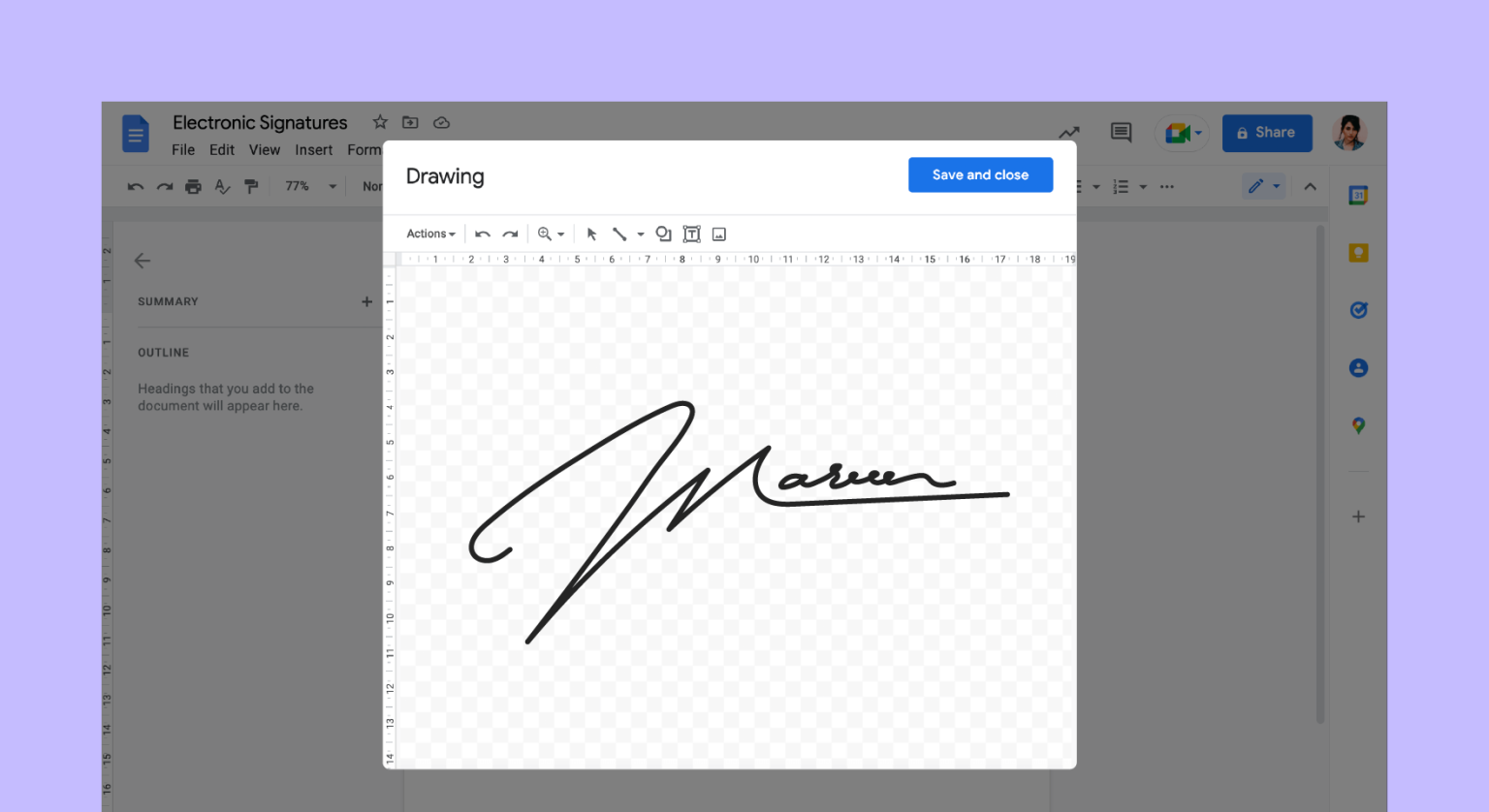 How to Create a Handwritten Signature Online with Free Handwriting ...