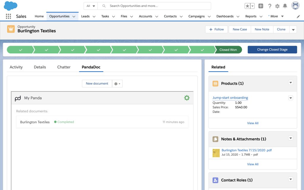 How to Create Salesforce Proposals and Quotes - PandaDoc