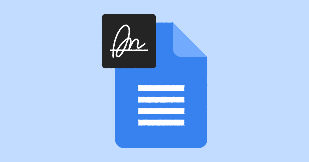 How to Add Signatures in Google Sheets and Docs