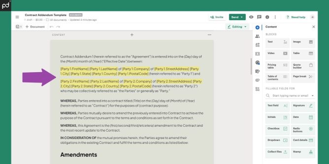 How to write an addendum to a contract | PandaDoc