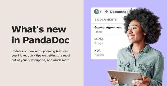 Pandadoc Product Updates & New Features