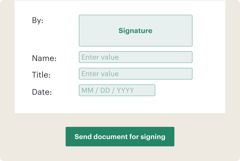 eSignature API - Electronic Signatures for Your Business Needs