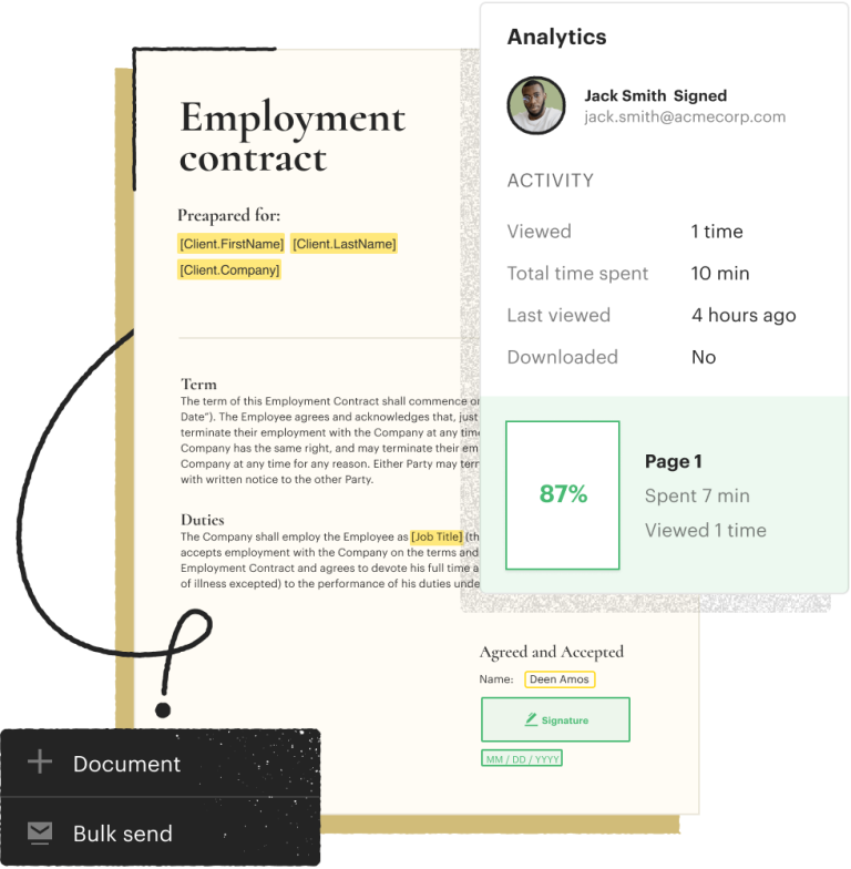 eSignature API - Electronic Signatures for Your Business Needs