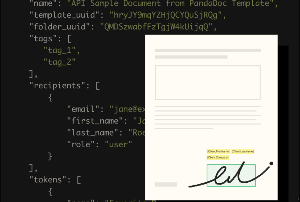 Pandadoc Api Vs Zohosign Api Electronic Signature Apis
