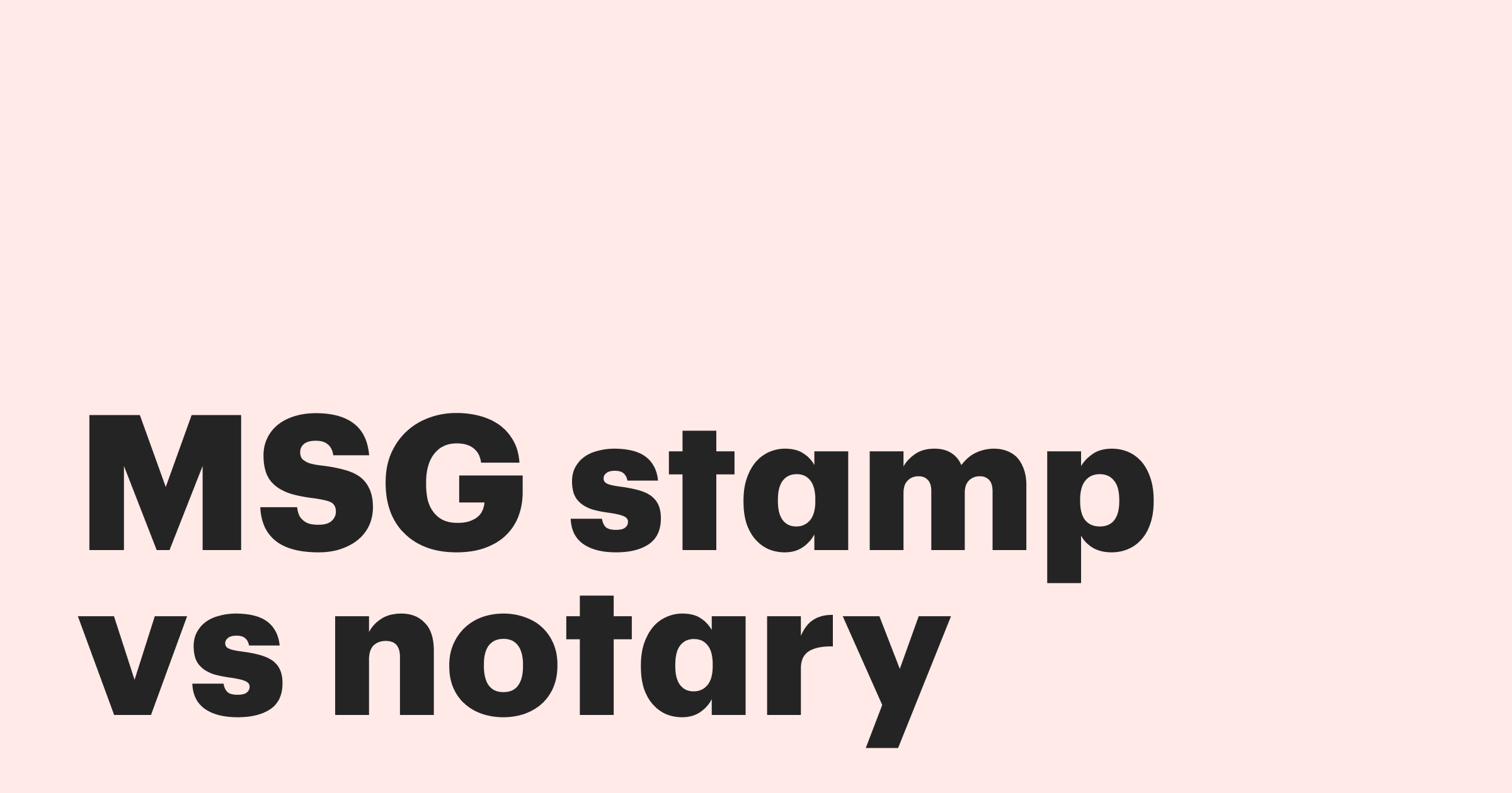 The difference between a medallion signature guarantee stamp and a ...