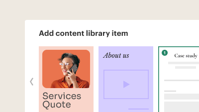 Create features - PandaDoc