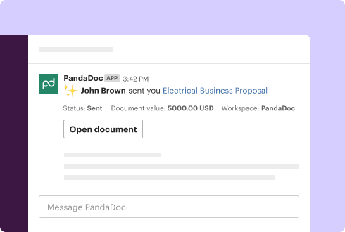 PandaDoc for Slack | PandaDoc